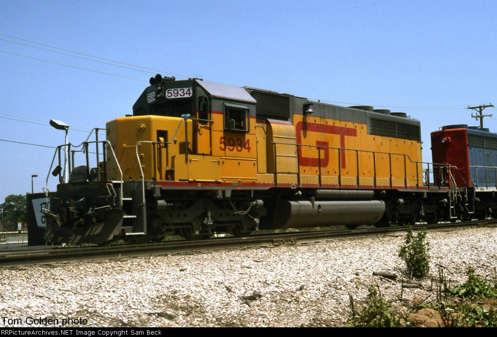 GTW 5934--Ex Union Pacific SD40-2